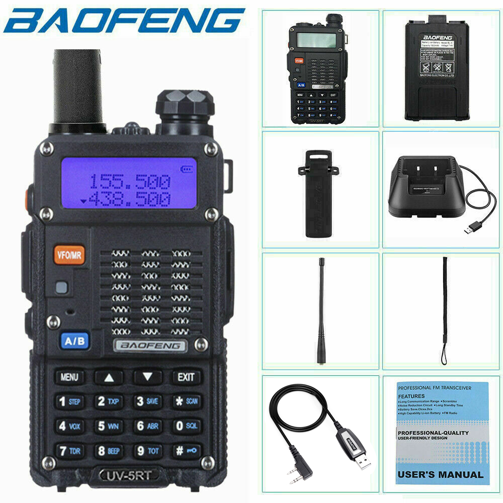 BAOFENG UV-5RT 8W Walkie Talkie - Baofeng