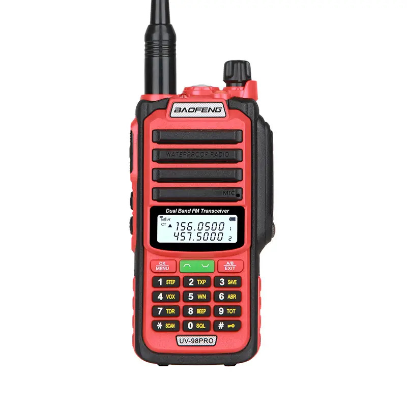 Baofeng UV-98 Pro IP68 Waterproof SOS Dual Band Walkie Talkie FM Radio - Baofeng