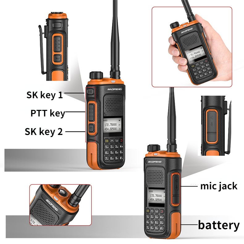 BAOFENG UV-10 Dual Band Uhf Vhf Ham Radio - Baofeng